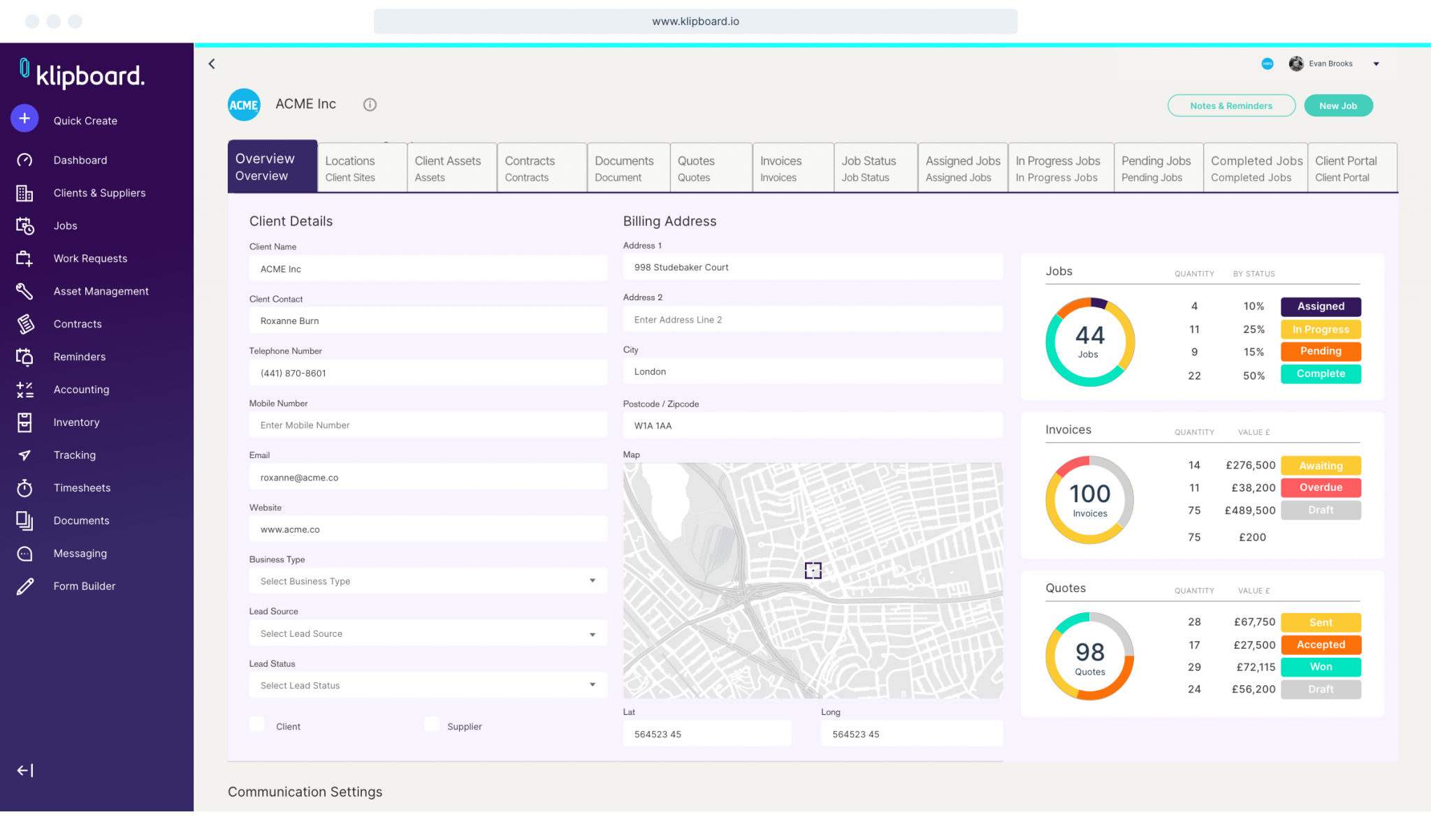 Klipboard Field Service Management & Job Management Software
